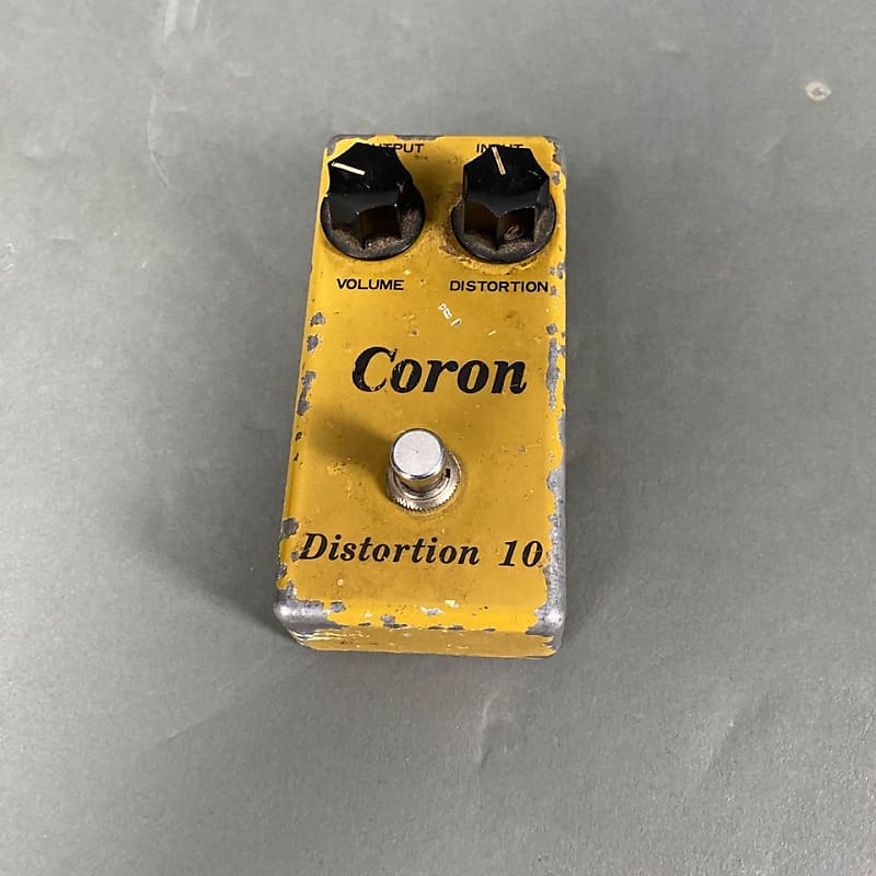 Coron 1970er Distortion 10 Japan Pedal in Jimi Hendrix Box | Reverb