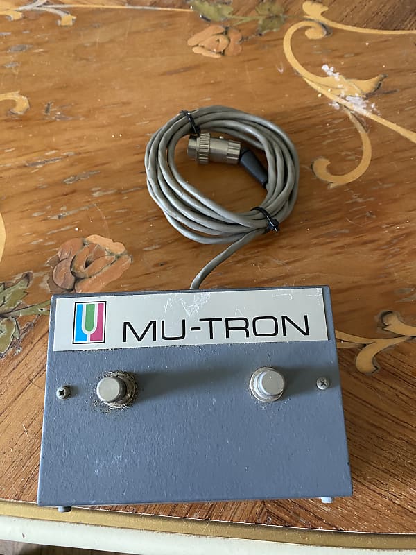 Mu-Tron BI-Phase Dual Foot Switch 1970s Grey | Reverb Canada