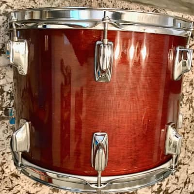 Tama 10x14" Rack Tom Superstar Super Mahogany 1980s MIJ | Reverb
