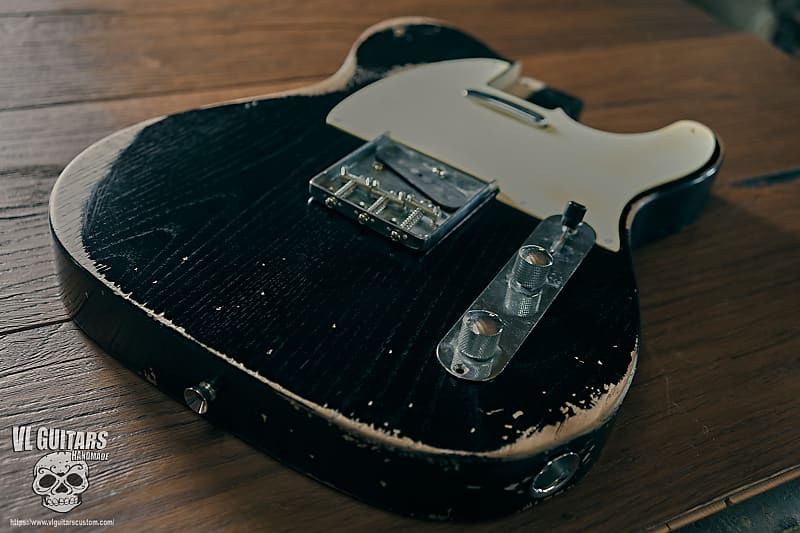 Telecaster Black Relic Body | Reverb