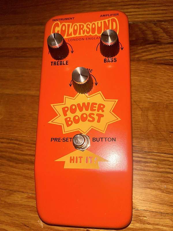 Colorsound Power Boost 18v Reissue 2023 | Reverb