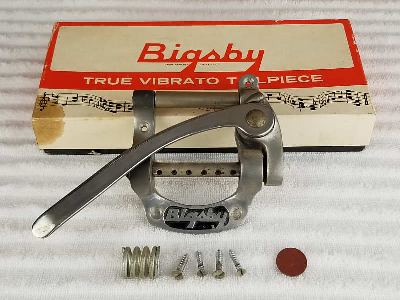 1950s 60s Bigsby B5 Vibrato - In Box - With Screws & Spring | Reverb