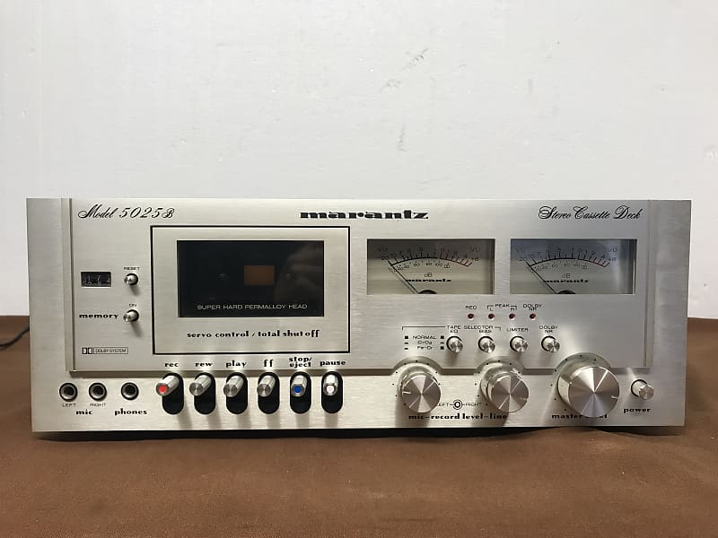 Marantz Vintage Stereo Cassette Deck Model 5025B | Reverb