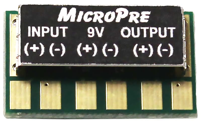 Schatten Micro-Pre Guitar/Instrument Piezo Buffer Preamp, | Reverb