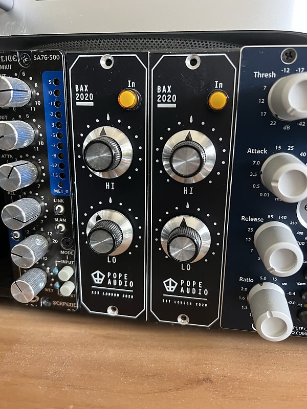 2x Stereo Pope Audio BAX 2020 500 Series EQ & Drive 2020 | Reverb