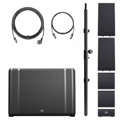 LD Systems CURV500TS 2000W 15" Active Portable DJ PA Column | Reverb