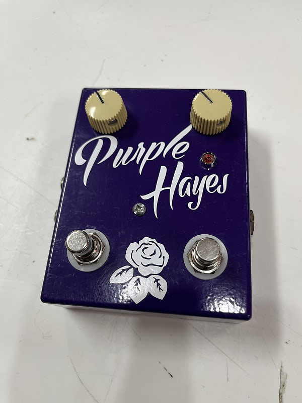 Hayes Amplification Purple Hayes Overdrive Boost Pedal | Reverb