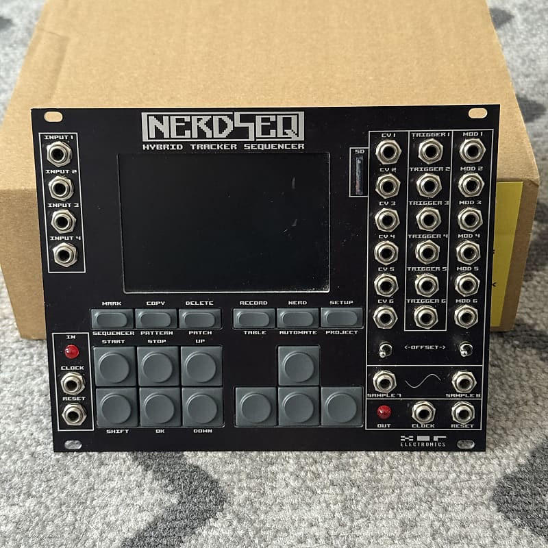 XOR Electronics Nerdseq + TRS MIDI expander - Black | Reverb