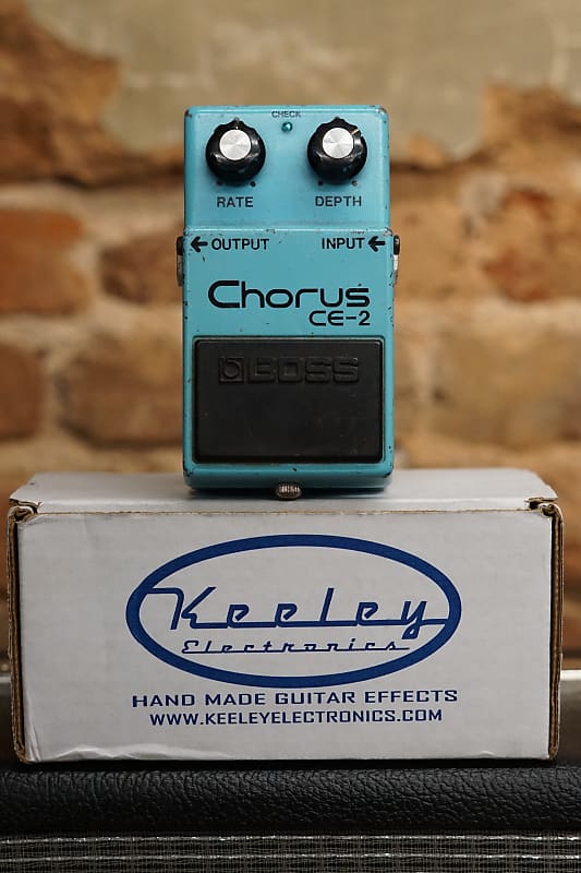 Keeley Mod Boss CE-2 Silver Screw | Reverb