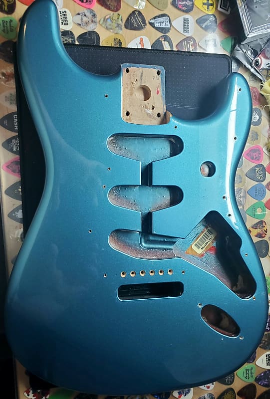 Fender Stratocaster Body - Lake placid blue | Reverb