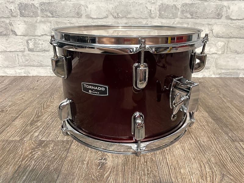 Mapex Tornado Rack Tom Drum 12”x8” / Red / Drum Kit Accessory | Reverb