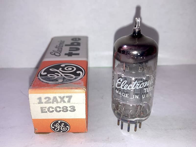 1966 GE 12AX7 ECC83 Tube, Tested, NOS/NIB | Reverb