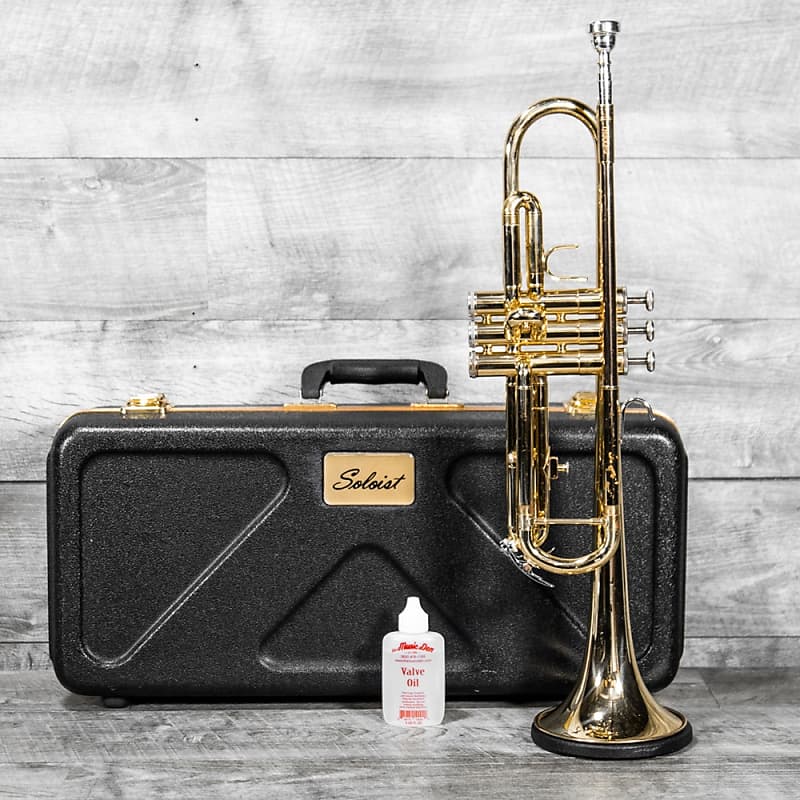 Bach Soloist Student Trumpet Outfit USED | Reverb