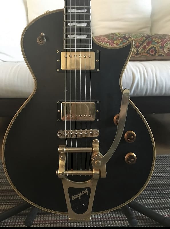 ESP Eclipse vibrato 2009 - Vintage black-RARE | Reverb