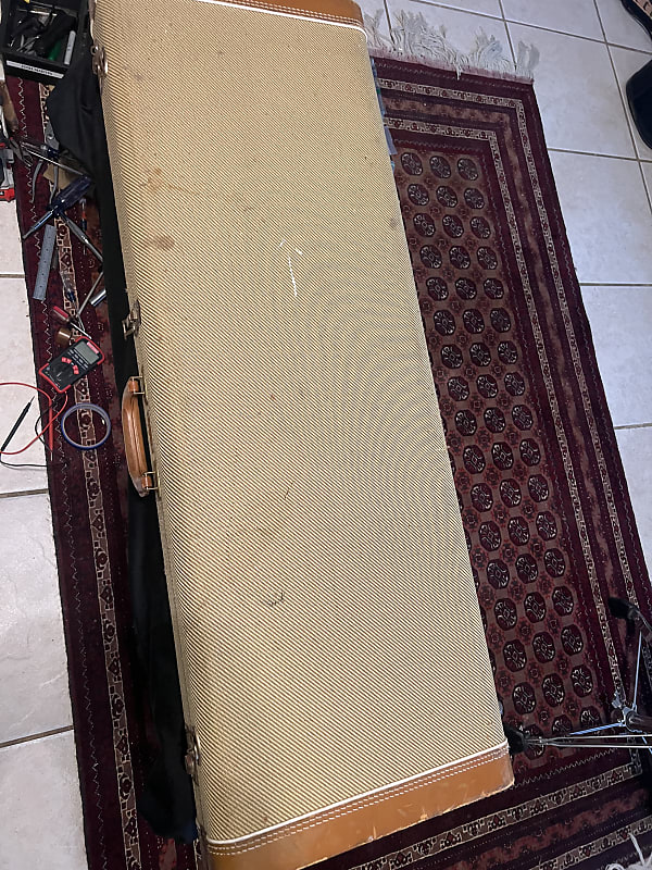 1962 - 1952 Fender Telecaster Stratocaster tweed case 1952 | Reverb