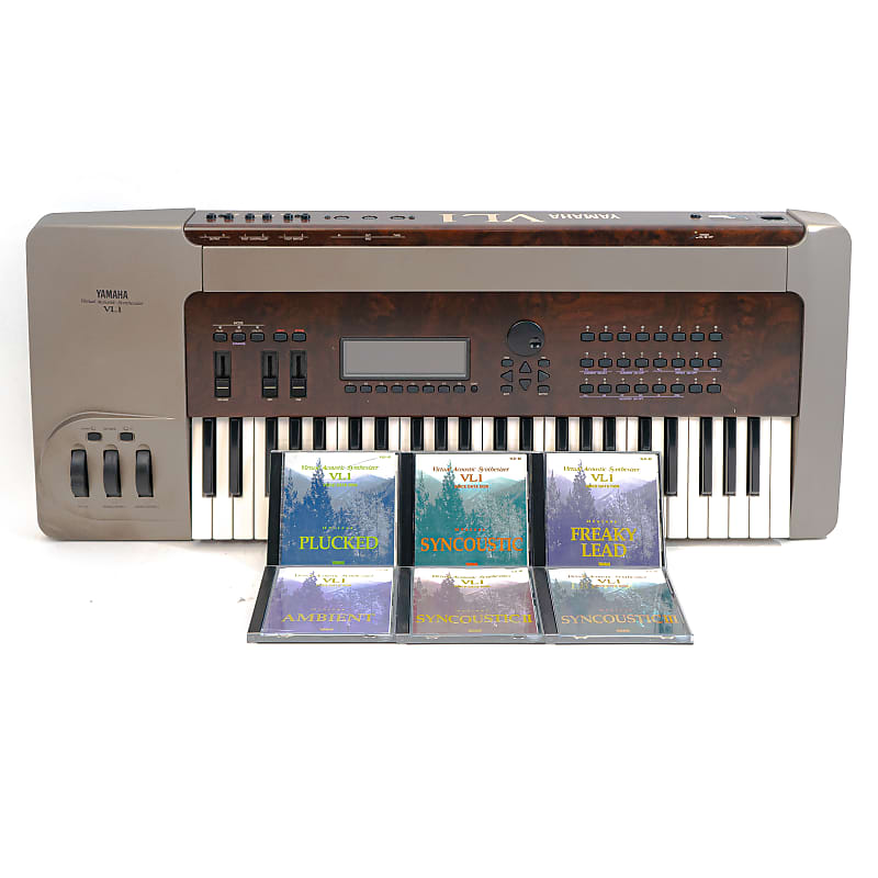 Yamaha VL1 Virtual Acoustic Synthesizer with External Sound | Reverb