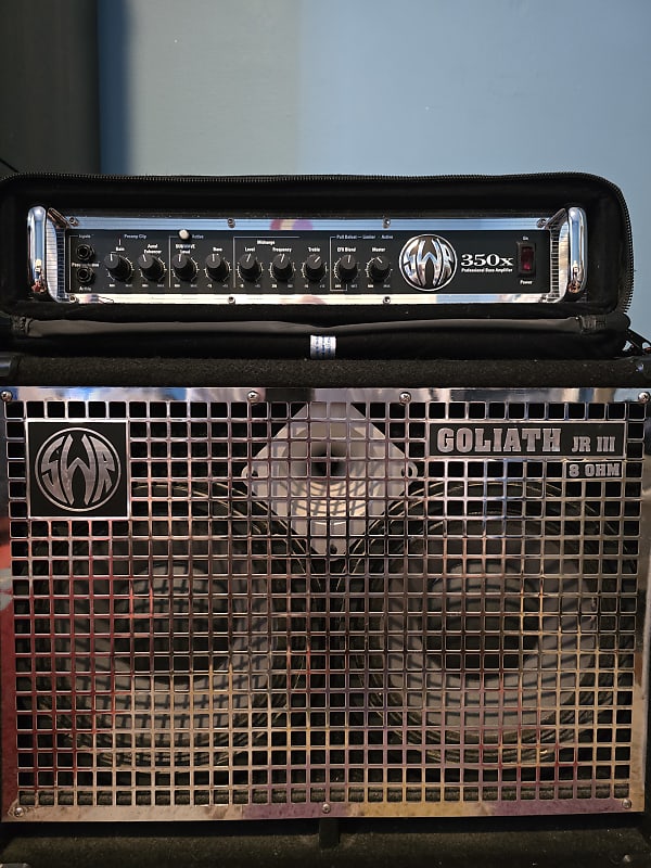 SWR 350X Head and Goliath Jr III cabinet | Reverb