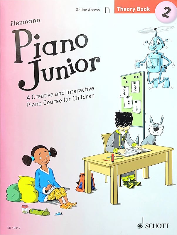 Heumann Piano Junior - Theory Book 2 | Reverb