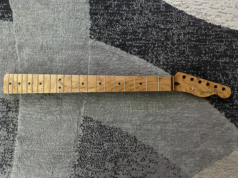 Fender Roasted Maple Telecaster Neck | Reverb