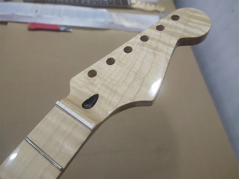 Maple Wood Natural Gloss Finish Telecaster Tele Style Guitar | Reverb