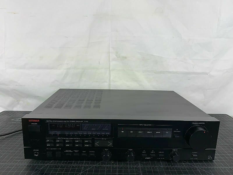 Luxman R 113 Stereo Receiver Tested R113 | Reverb