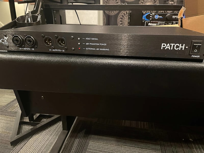 Flock Audio Patch 32x32 Digitally Controlled Analog Patchbay Reverb
