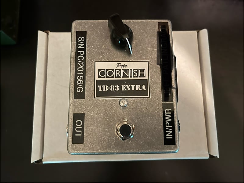 Pete Cornish TB-83 Extra Grey Series Treble Booster 2020 | Reverb