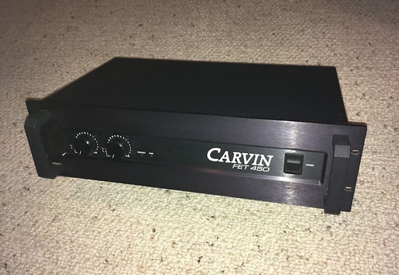 Carvin FET 450 Power Amplifier | Reverb