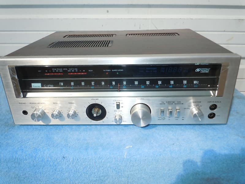 Vintage Sansui G-4700 AM/FM Stereo Receiver FULLY FUNCTIONAL | Reverb