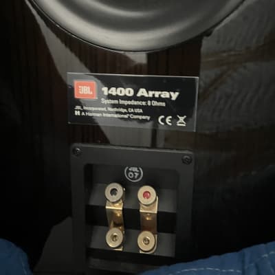 JBL Synthesis 1400 Array Speaker set of 2 -black | Reverb