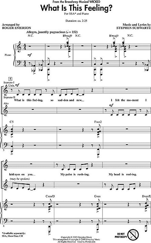 What Is This Feeling? - (from Wicked) | Reverb