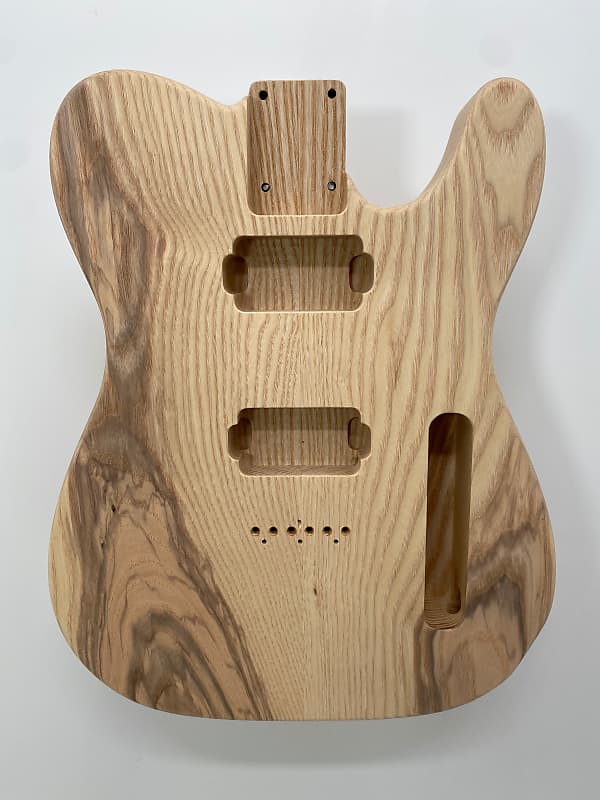 Tele / Telecaster HH Guitar Body - Ash 080122TE3 | Reverb