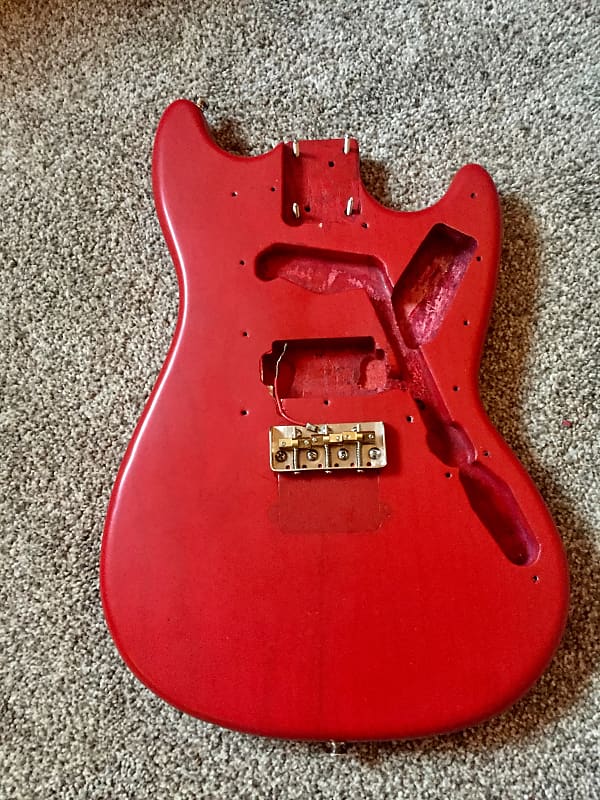 Fender Musicmaster body 70’s Duo Sonic | Reverb