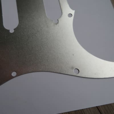 Lisc. Fender Stratocaster full pickguard Aluminum Shield 8 / | Reverb