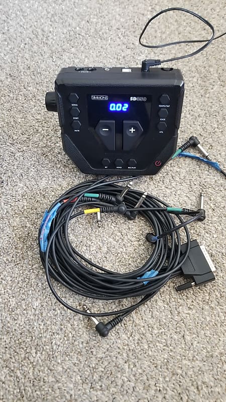 Simmons SD350 Drum Module with Harness and Power Supply | Reverb