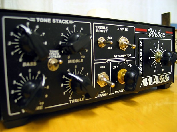 Weber Mass 100 mounted in SKB Rack case | Reverb