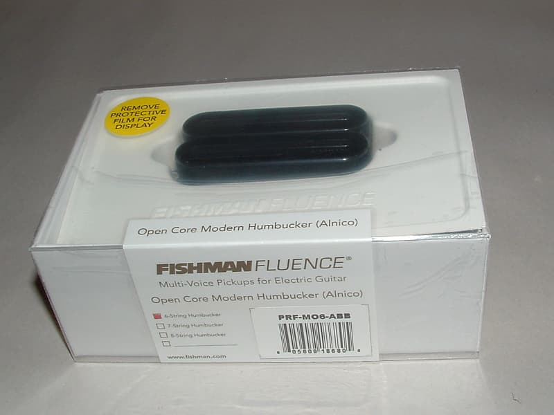 Fishman Fluence PRF-M06-ABB Open Core 6 String Alnico | Reverb