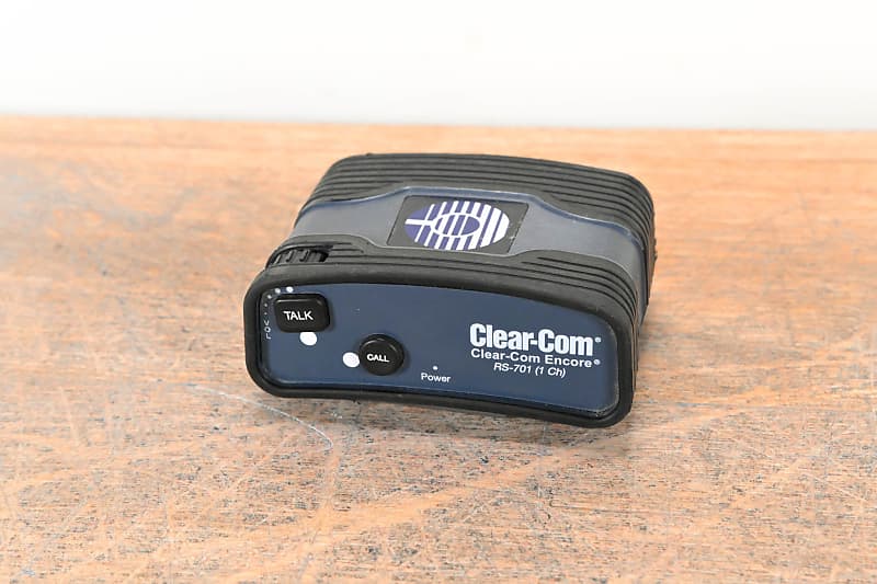 Clear-Com RS-701 Single-Channel Intercom Beltpack CG01DJX | Reverb