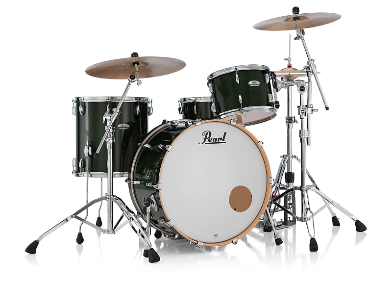 Pearl Professional Maple 3-pc. Shell Pack EMERALD MIST | Reverb