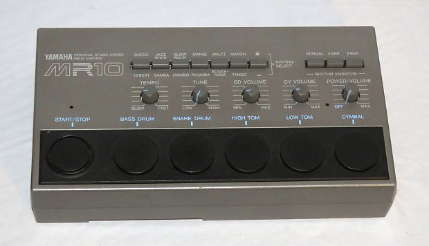 Yamaha MR10 MR-10 Vintage Drum Machine (incl ps) - Rare! | Reverb