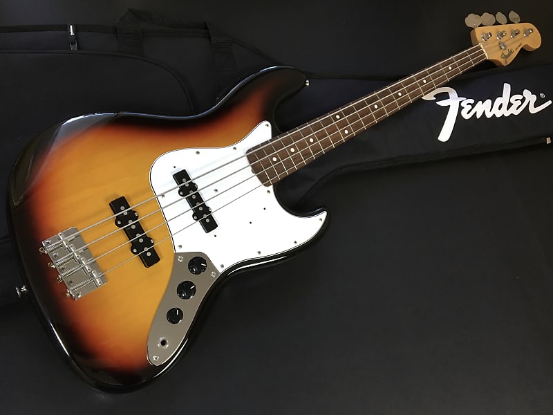 FENDER JAPAN Jazz Bass Japan Standard / Three Tone Sunburst / | Reverb