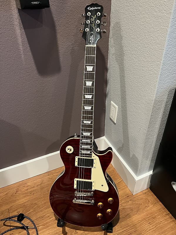 Epiphone Les Paul Standard Pro With EMG Pickups | Reverb