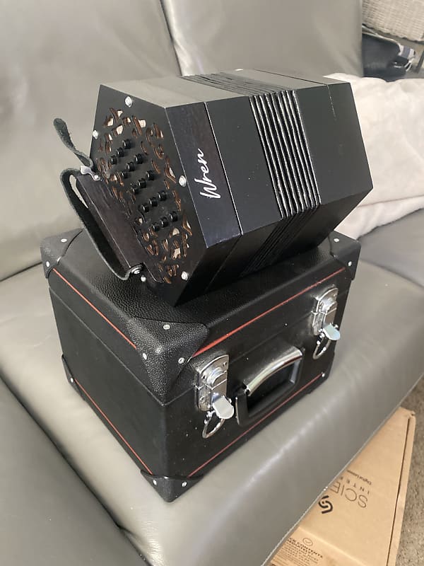 McNeela Wren 2 30-Button Anglo Concertina in C/D | Reverb