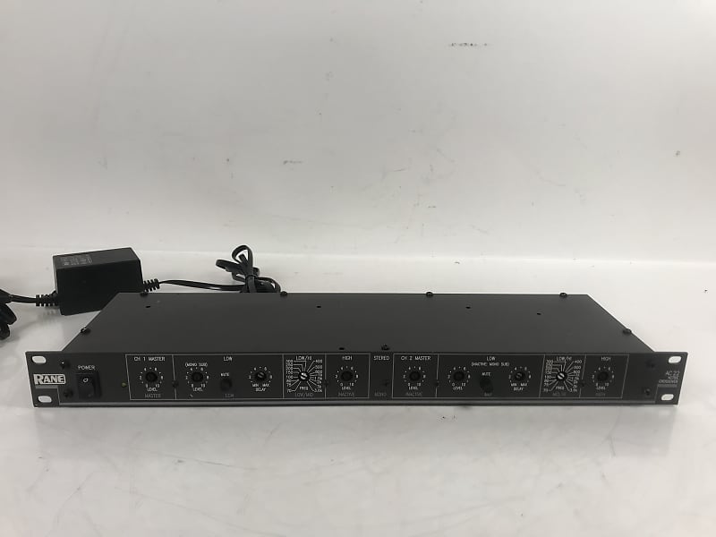 Rane AC22 AC 22 Vintage Original Active Crossover With Power | Reverb