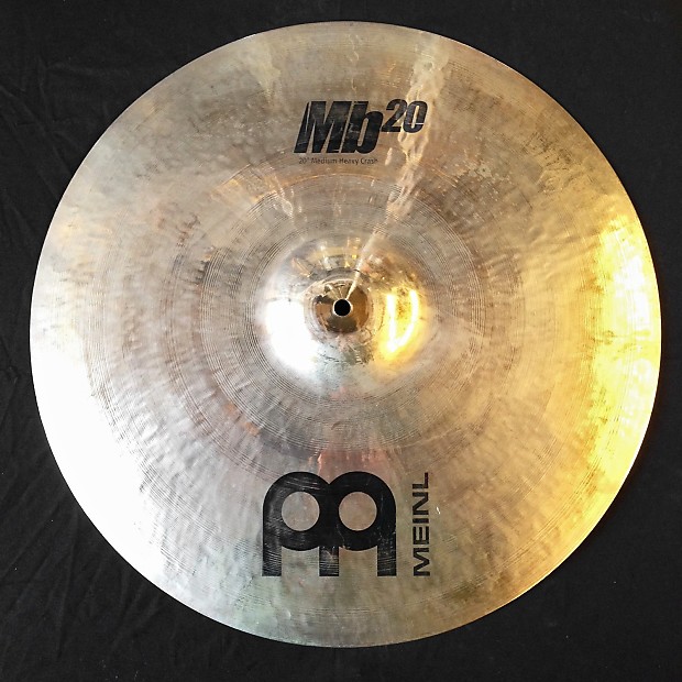 Meinl MB20 Medium Heavy Crash Cymbal 20" - Factory 2nd | Reverb