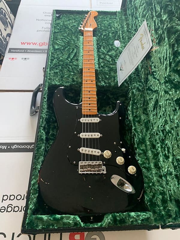 Fender Dave Gilmour Stratocaster 2008 - Relic | Reverb