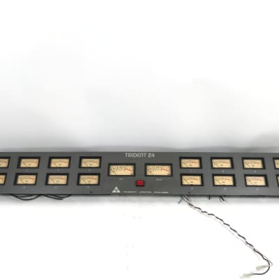 Trident Series 24 Meter Bridge VU Meter Mixing Console | Reverb UK