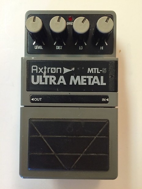 Axtron MTL-5 Ultra Metal Distortion Rare Vintage Guitar | Reverb