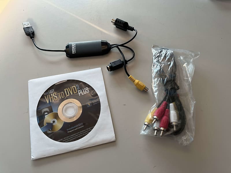 Roxio Video Capture USB HU3192-E Analog Video Recording | Reverb