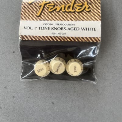 Fender Volume Tone Tone Control Set 2005 - Cream | Reverb